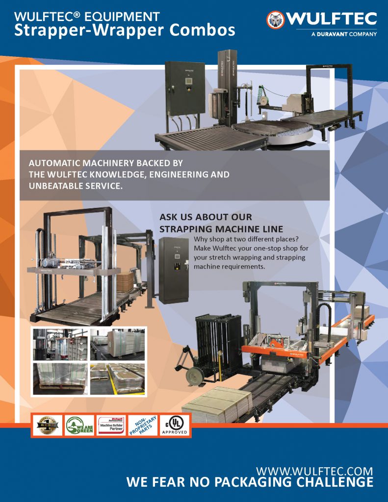 Stretch Wrappers and pallet wrapping machines | Wulftec