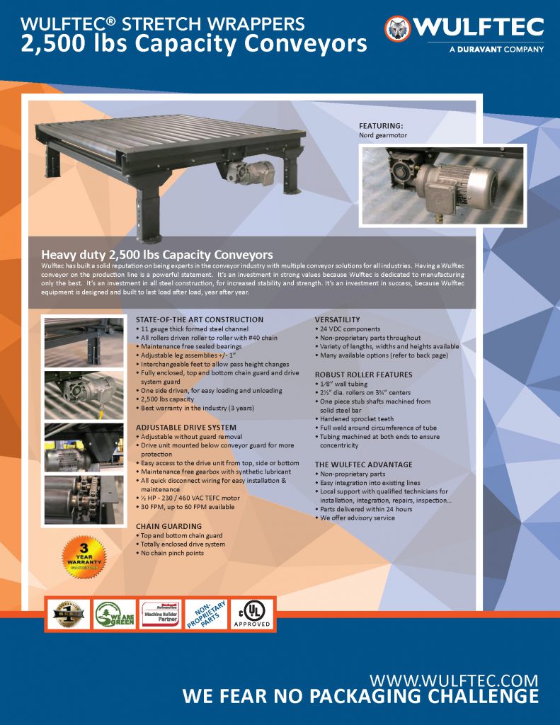 Stretch Wrappers and pallet wrapping machines | Wulftec