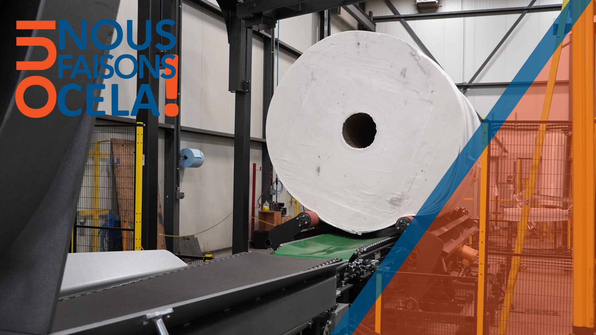 "Yes, We Do This!" - Large & Heavy Rolls (WCRT-CRW fully automatic ...